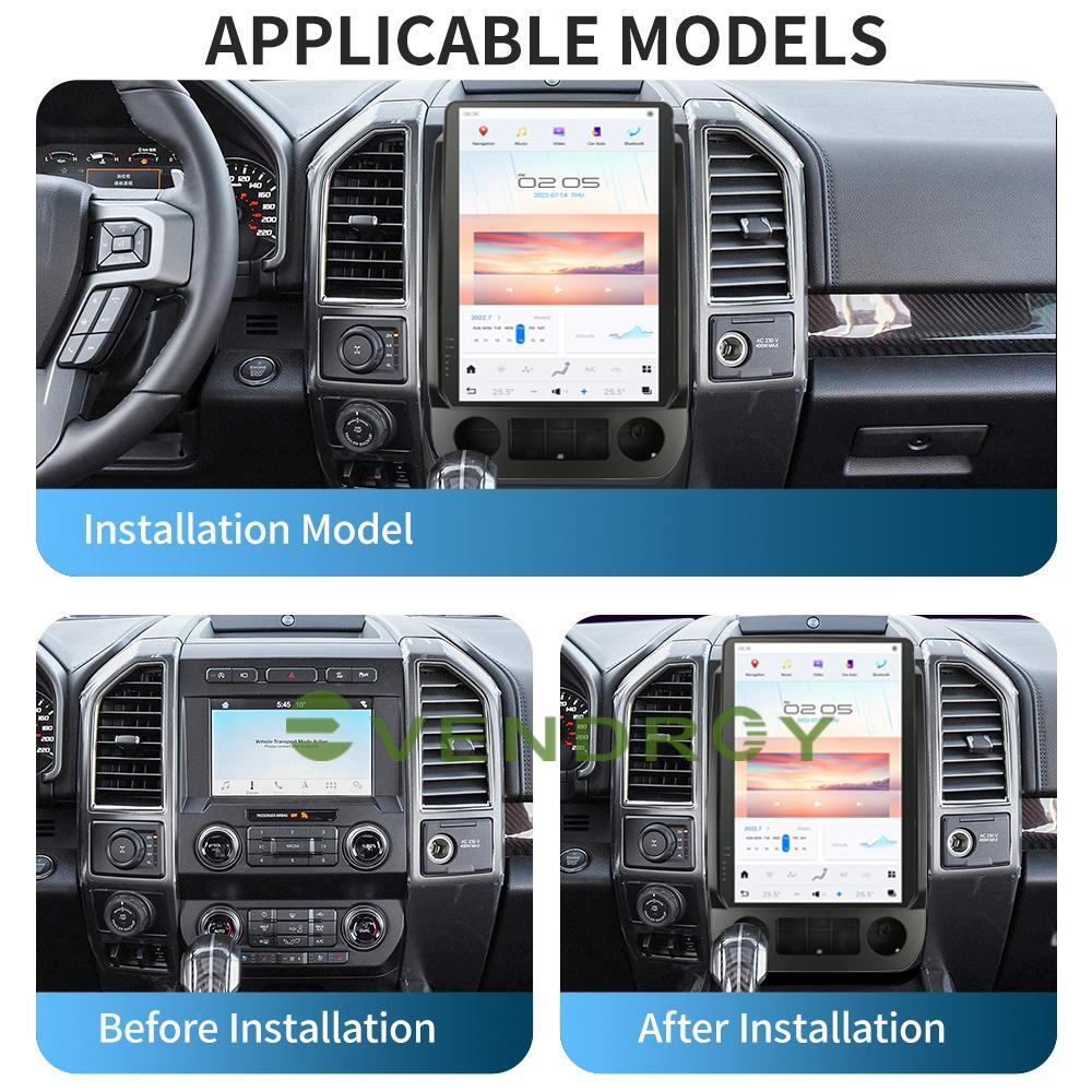 14.4" For Ford Raptor F150 2015-2020 Car GPS Navigation Radio Stereo 8G ...