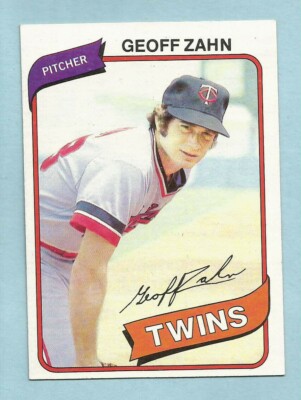 1980 Topps Baseball Geoff Zahn #113 Minnesota Twins NM/MT ** SET BREAK ...