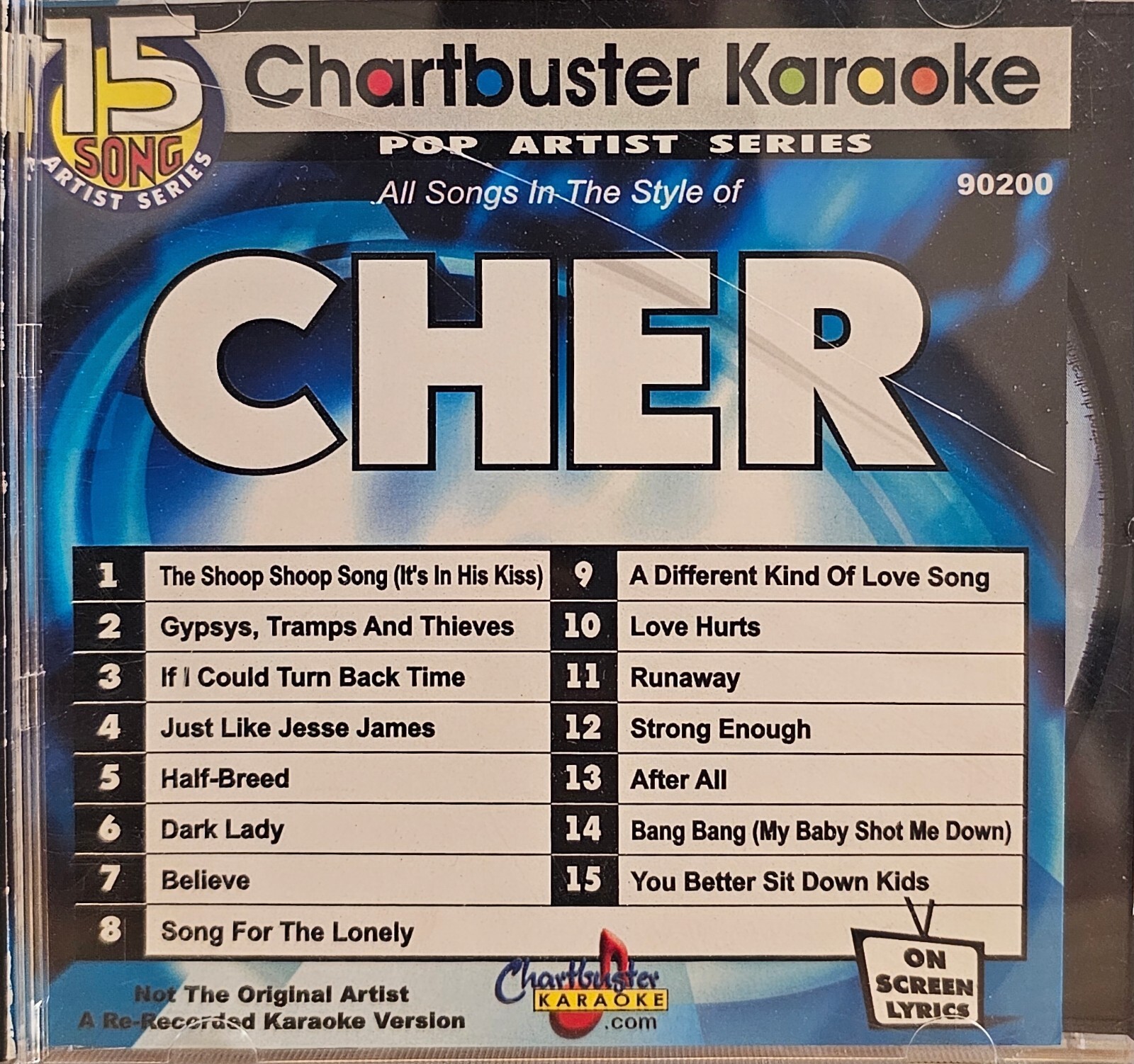 90200 CHER CHARTBUSTER KARAOKE CDG | eBay