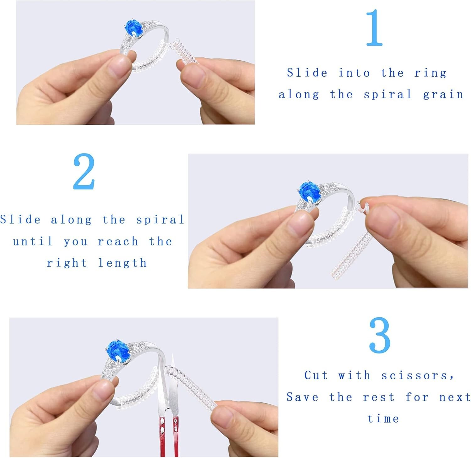 The Original Ring Adjusters - Assorted Sizes | eBay