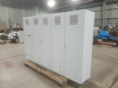 Industrial Electric Control Unit Cabinet Enclosure 126 x 24 x 78 tall 5 ...
