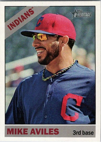 2015 Topps Heritage #531 Mike Aviles Cleveland Indians | eBay