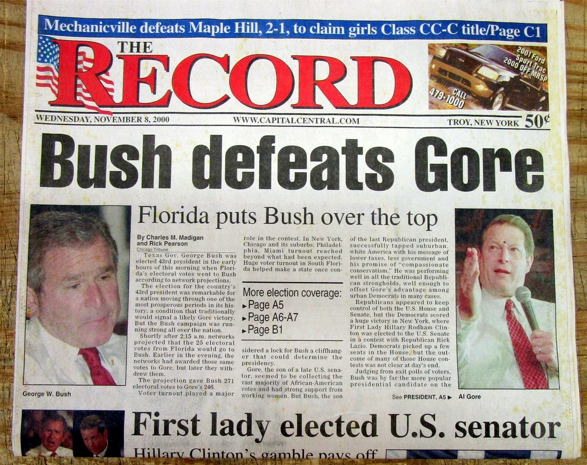 George Bush 2000 Presidential Candidate