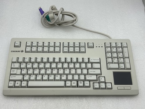 Vintage Mechanical Cherry Keyboard with Trackpad MX11900 D-91275 USB ...