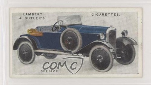 1922-23 Lambert & Butler Motor Cars Series 2 Tobacco Belsize #33 z6d | eBay