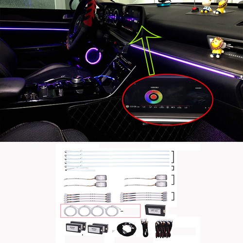 For Kia K5 2021-2023 64 Colors LED Ambient Light Atmosphere Decorative ...