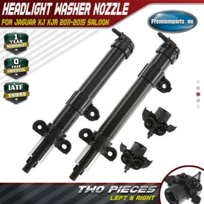 2x Headlight Washer Nozzle Left &Right for Jaguar XJ XJR 11-15 C2D21521 ...