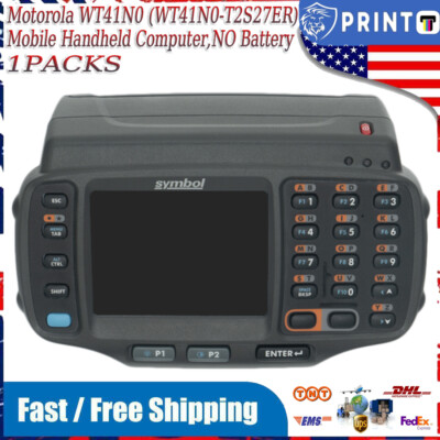 Motorola WT41N0 Rugged Mobile Handheld Computer WT41N0-T2S27ER, No ...