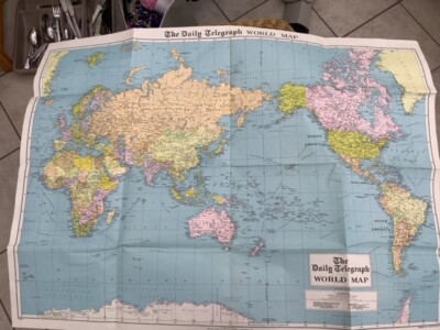 World Maps - Large Antique World Map