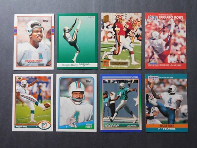 Reggie Roby 8 Card Lot | eBay