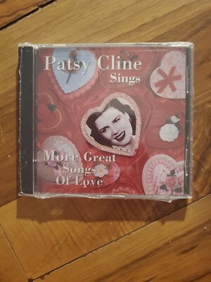Patsy Cline Sings More Great Songs of Love Audio CD New Sealed Cracked ...