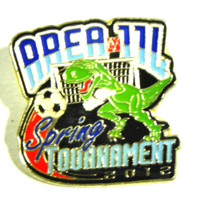 AYSO Soccer Pin 2012 Spring Tournament Enamel Dinosaur Hat Lapel | eBay