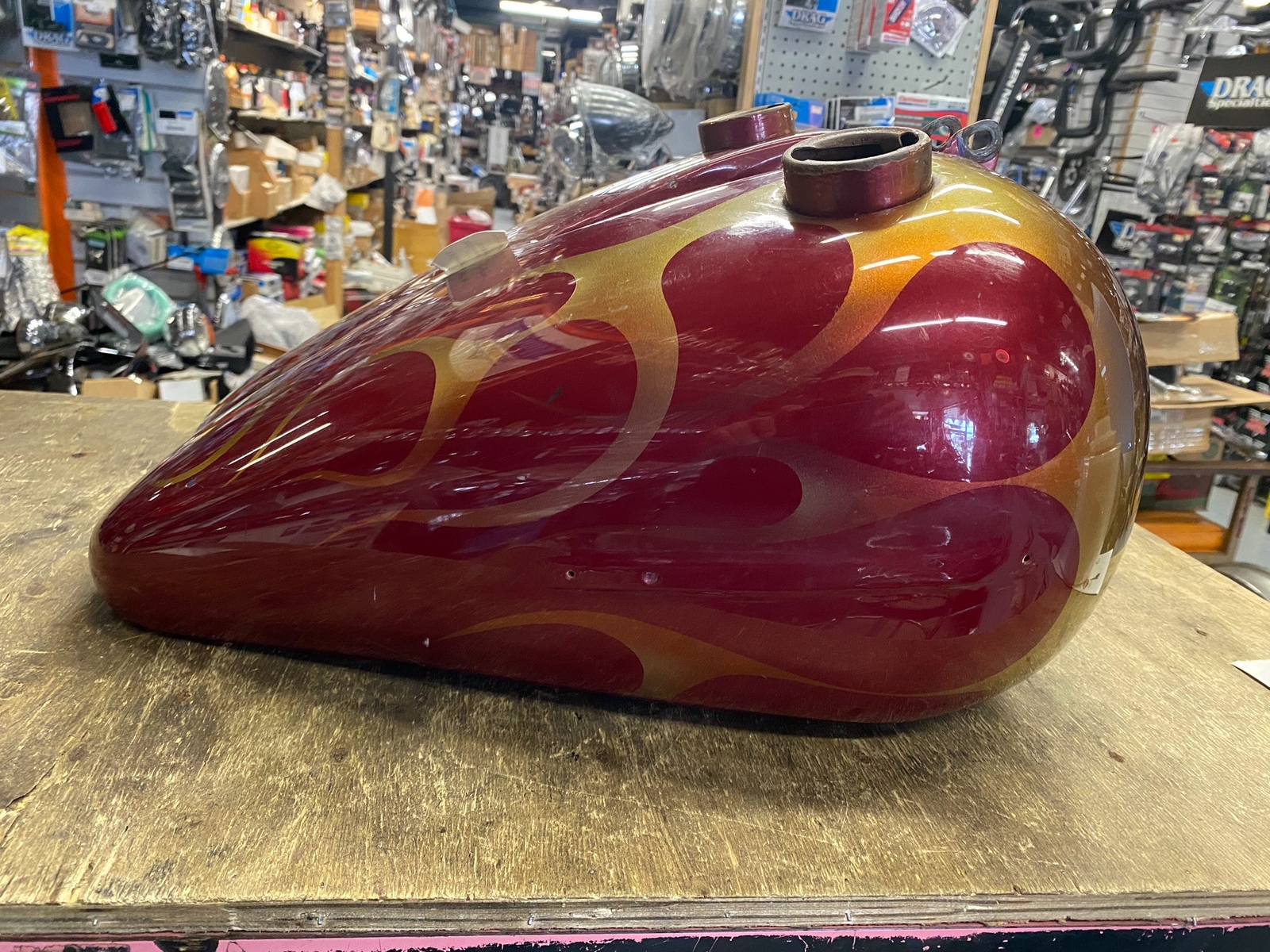 1967-1972 Factory Shovelhead Gas tanks FLH Emblem mount OEM Harley ...