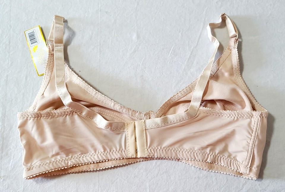 Inteco Intimates Beige Non Padded Wireless Bra Size 40C T34-3298 | eBay