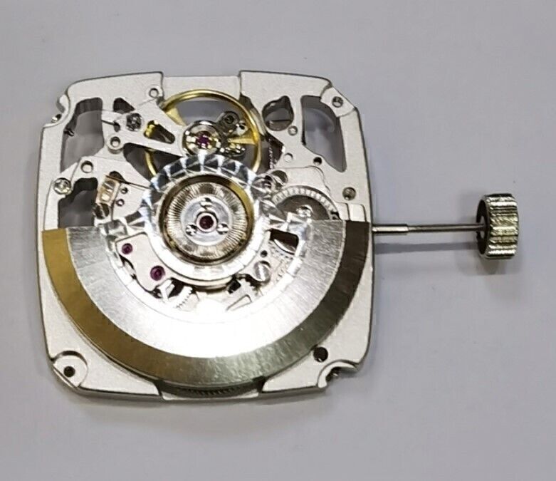 Tianjin ST25 ST2553 Hollow 3 Hands Automatic Square Mechnical Watch ...