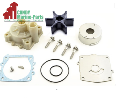 Yamaha Outboard WATER PUMP IMPELLER KIT 61A-W0078-A2 & A3 WITH HOUSING ...
