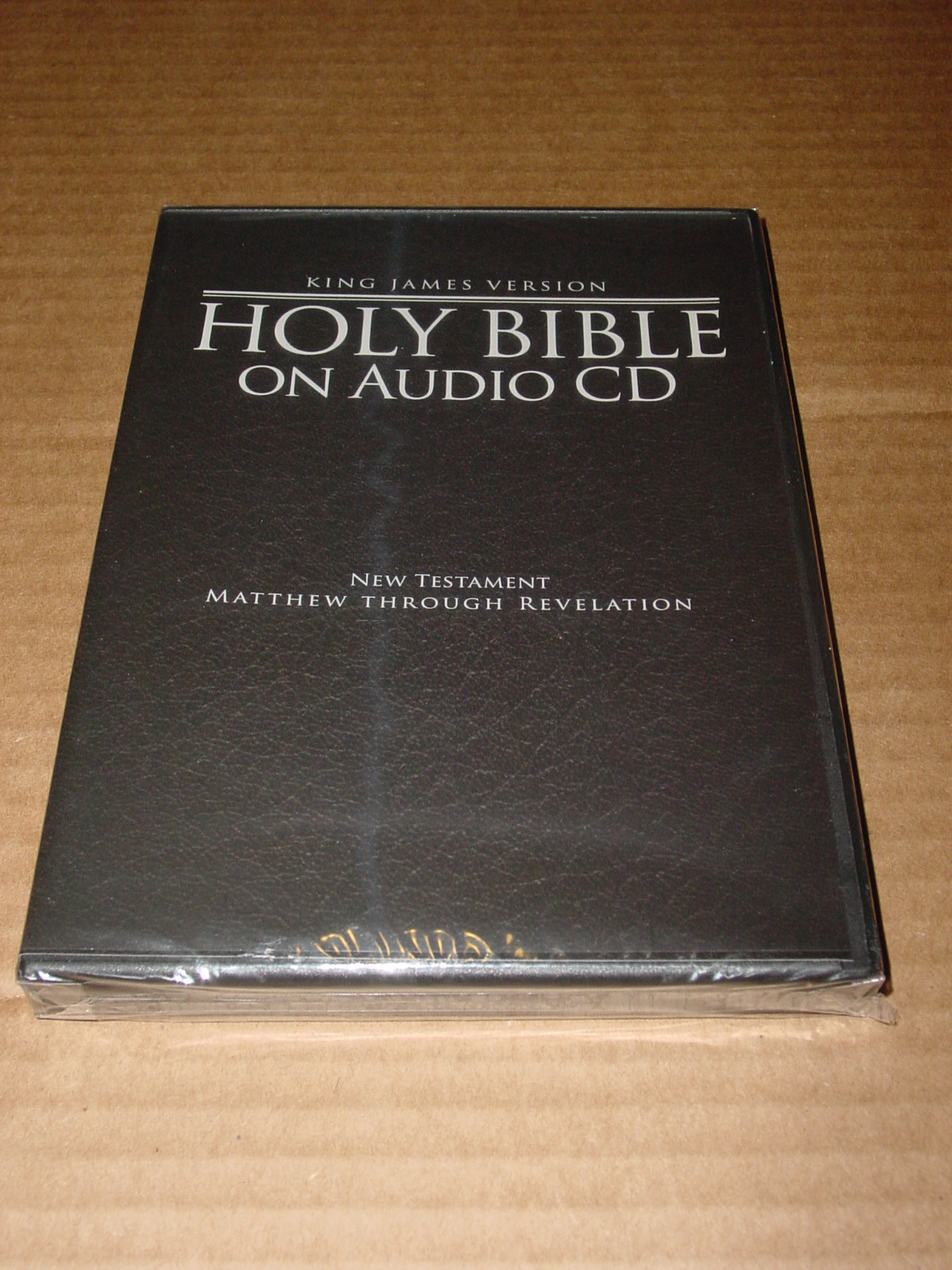 *NEW* King James Version Holy Bible on Audio CD New Testament Braun ...