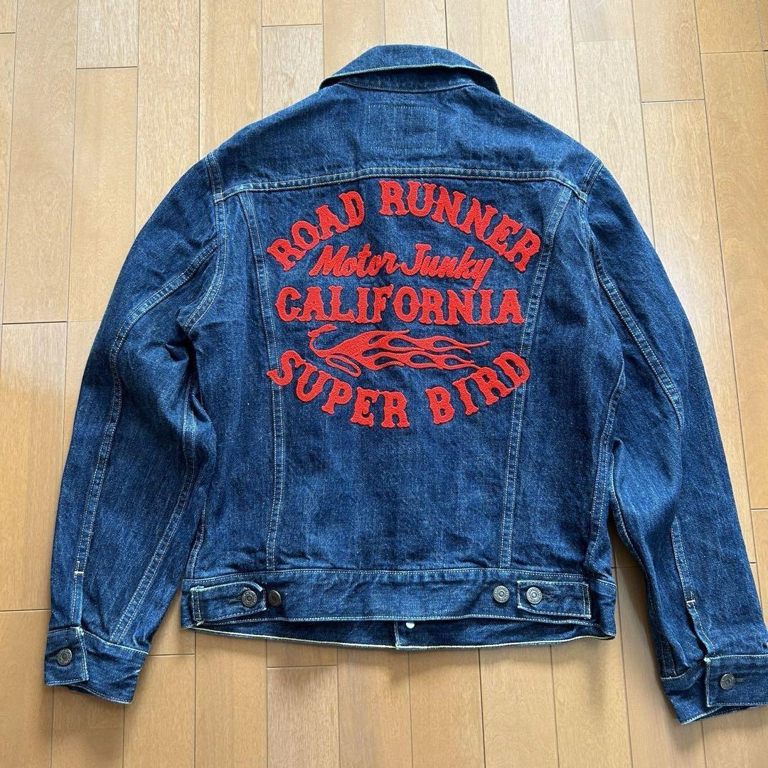 Sugar Cane Denim Jacket Deca Embroidery Warner Bros. … - Gem
