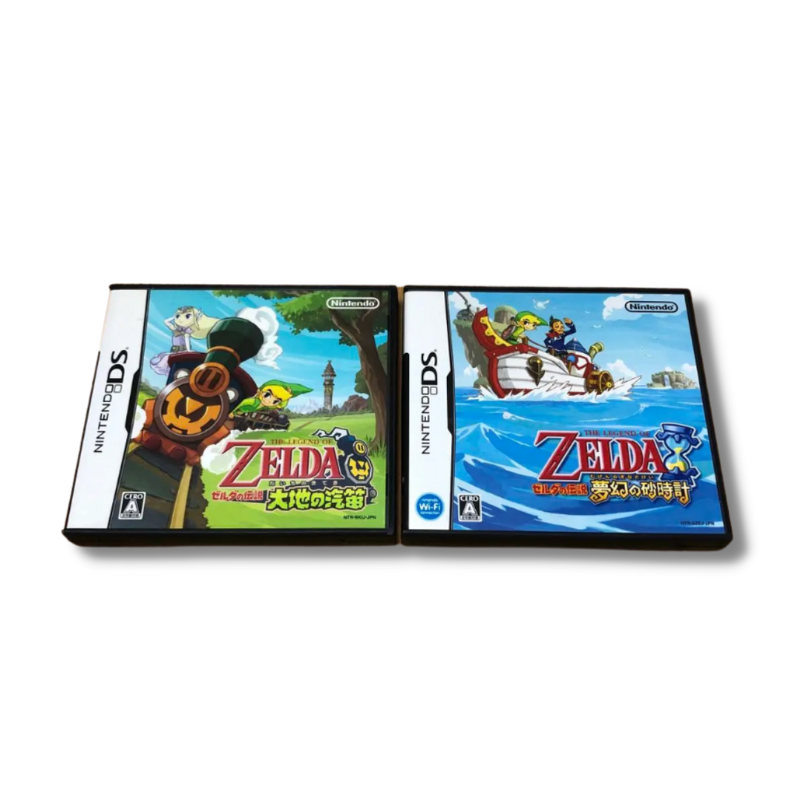 The Legend of Zelda Spirit Tracks + Phantom Hourglass 2Games set ...