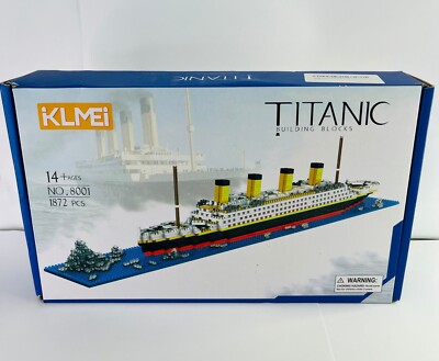 Micro Mini Blocks Building Set Architecture Titanic Cruise Ship Modle ...
