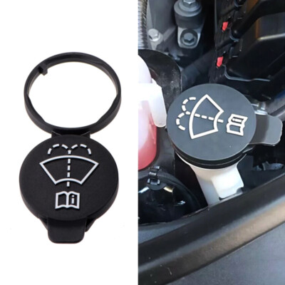 1x Washer Bottle Cap Windshield Wiper Fluid Reservoir Cover Car Tank ...