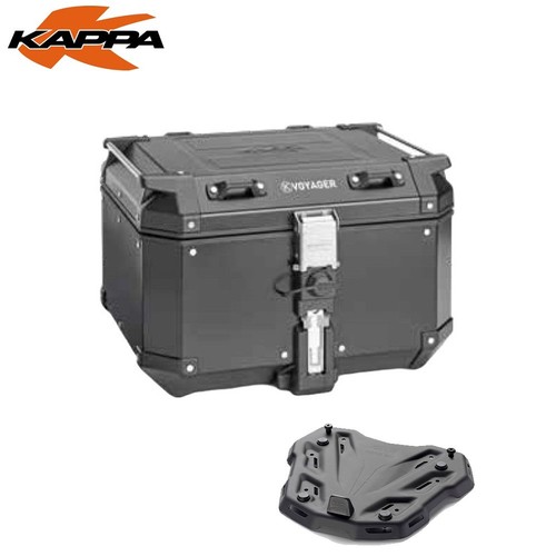 48LT [KAPPA] KVG480B Trunk Kit + Yamaha FJR 1300 2018 2019 2020 Plate ...