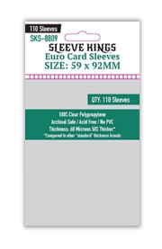 Sleeve Kings Euro Card Sleeves (59x92mm) - 110 Pack, -SKS-8809 | eBay
