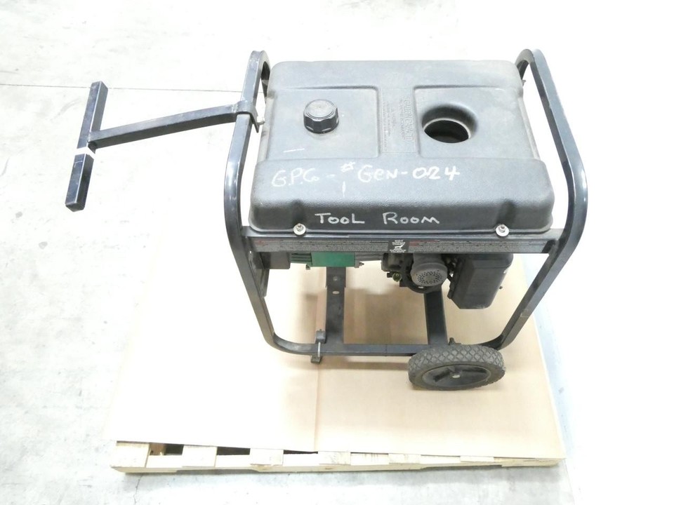 Coleman PM0545305.03 Powerbase 5000 Portable Generator 120/240v-ac 1ph ...