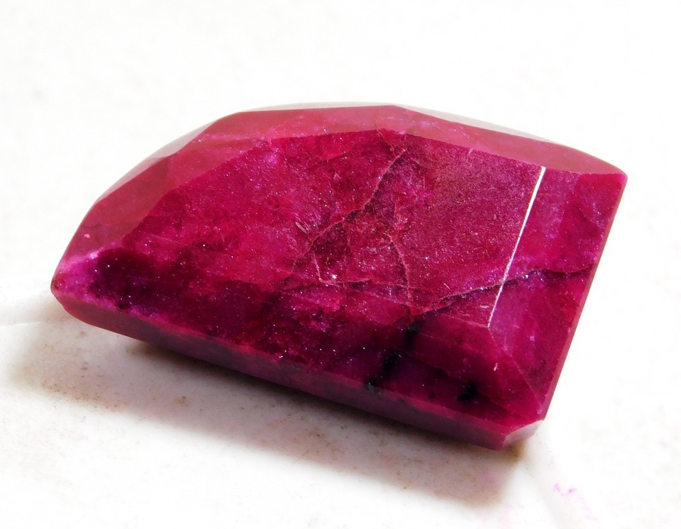 Natural Certified 58.10 Cts Red Ruby Fancy Cut Loose Gemstone R43 | eBay