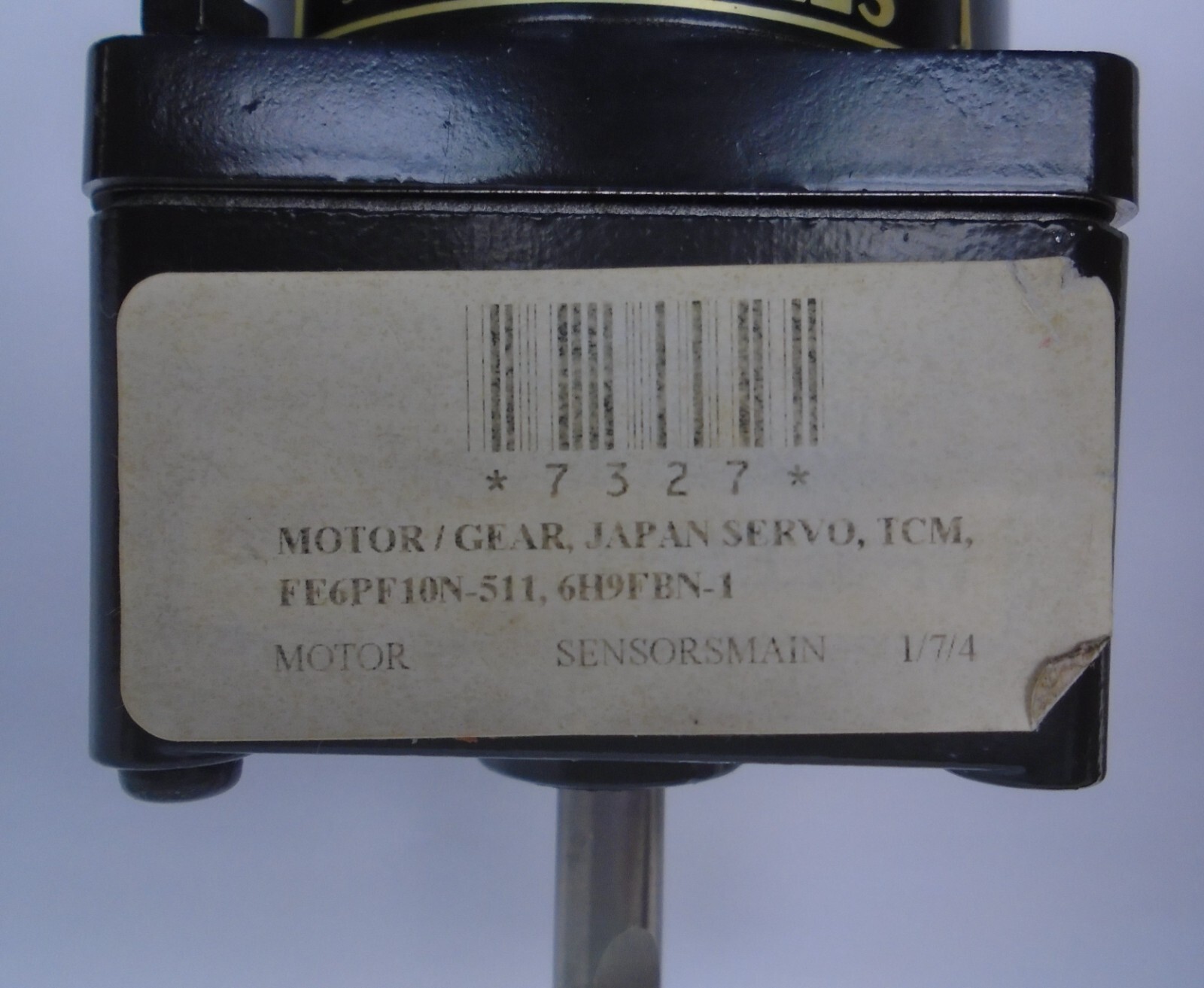 Servex FE6PF10N-511 Brushless DC Motor with 6H9FBN-1 Gearhead clean ...