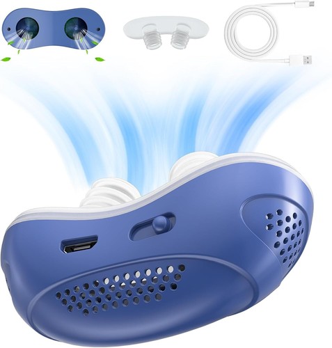 Electric Anti Snore Stopper Device Sleeping Help Smooth Breathing Nasal ...