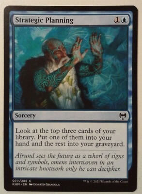 Strategic Planning *Common* Magic MtG x1 Kaldheim | eBay