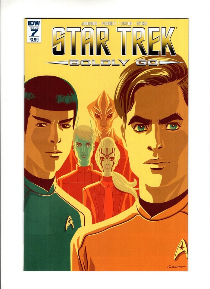 Star Trek: Boldly Go #7 (Cvr A) (2017) George Caltsoudas Regular Cover ...