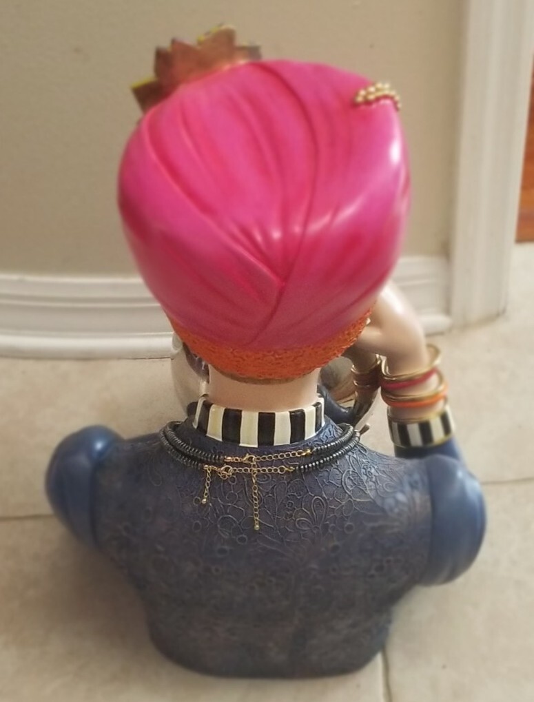 RARE MACKENZIE CHILDS FORTUNE TELLER HALLOWEEN FALL COURTLY CHECK ...