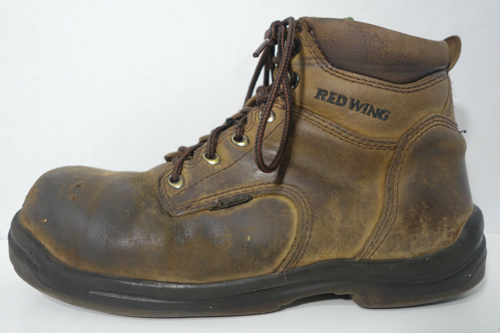 Red Wing King Toe Boots Waterproof Safety Toe Men's Size 9 U.S. D Med ...