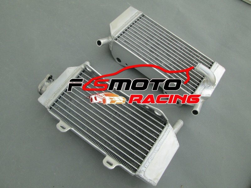 Aluminum radiator For Honda CRF250R CRF250X CRF 250R 250X 04 05 06 07 ...