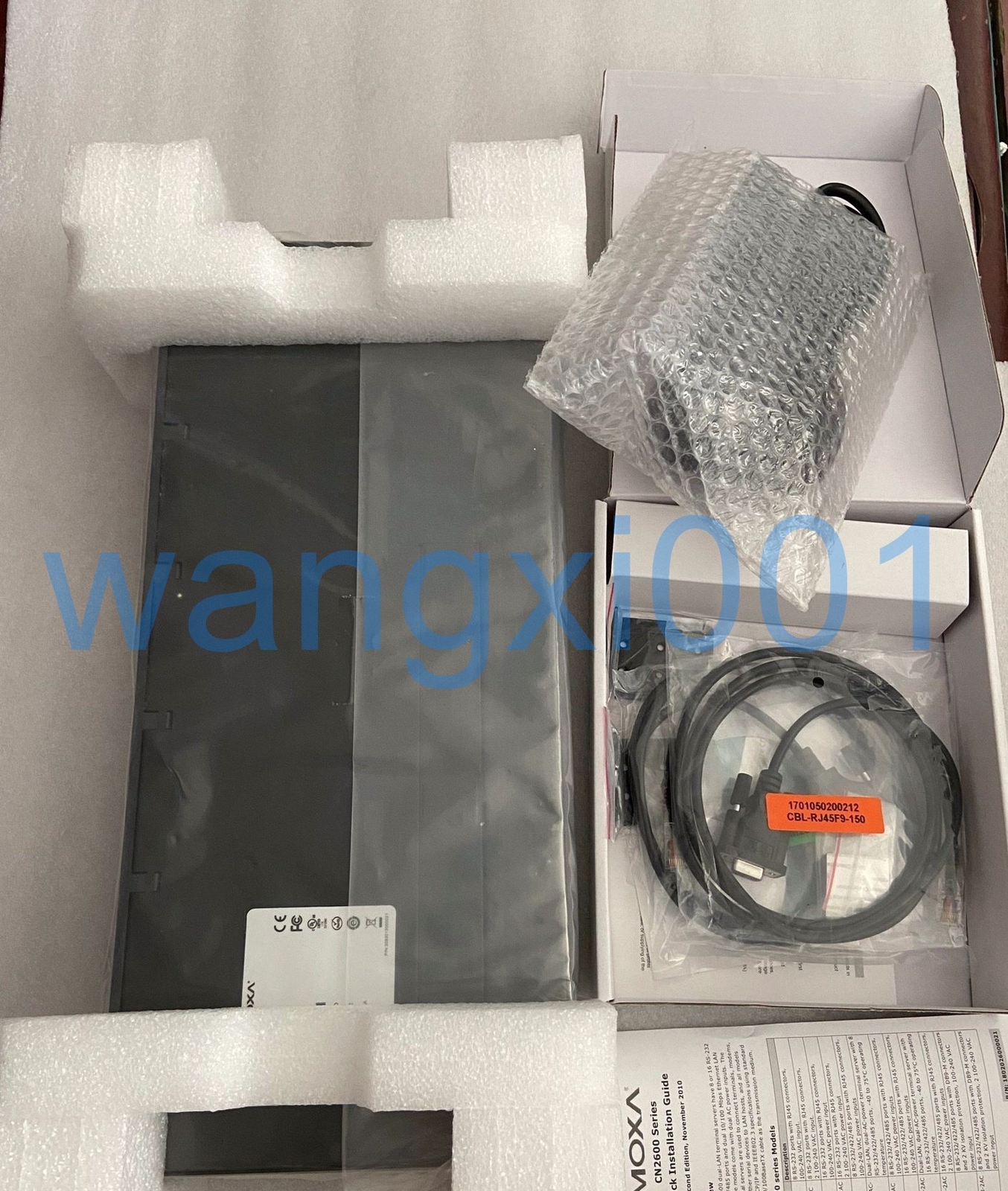 1PCS MOXA CN2650-16-2AC 16 port dual network serial server CN2650-16 ...