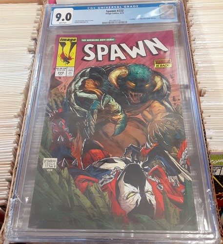 SPAWN #222 - TODD McFARLANE ASM #316 HOMAGE COVER - IMAGE COMICS/2012 ...