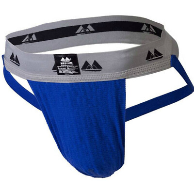ORIGINAL EDITION BLUE JOCKSTRAP JOCK STRAP ATHLETIC SUPPORT MENS ...