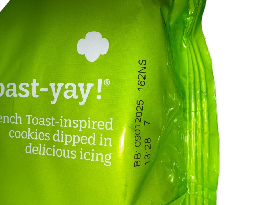 Toast - Yay French Toast Inspired 1 Box of Girl Scout Cookies 8.5 Oz | eBay