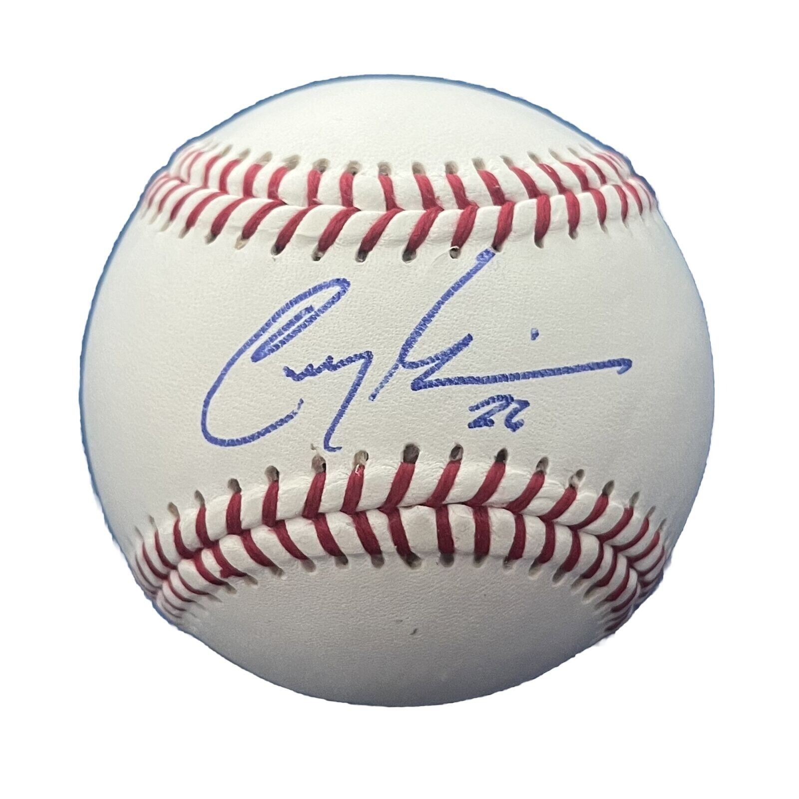 CORY GEARRIN Original Signed Autographed OL Rawlings Baseball COA Cert ...