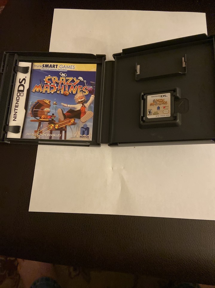 thinkSmart Crazy Machines - Wacky Problem Solving Nintendo DS Complete ...