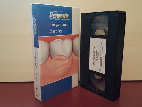 Dentomycin - In Practice It Works - Dental - Teeth - PAL VHS Video Tape ...