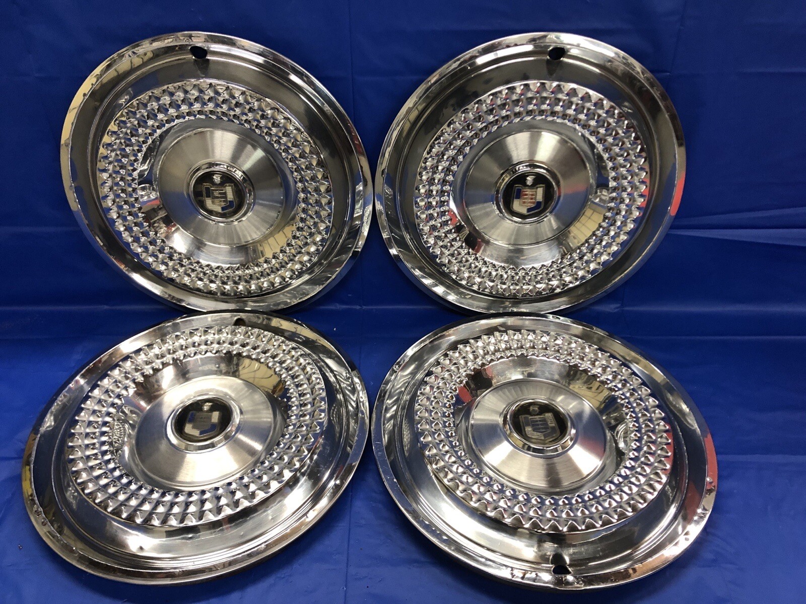 RARE Vintage set of 4 1957 Mercury 14" hubcaps | eBay