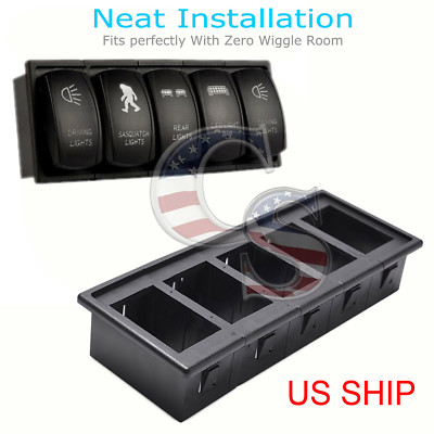 5PCS Car Rocker Switch Clip Panel Patrol Holder Housing ARB Carling ...