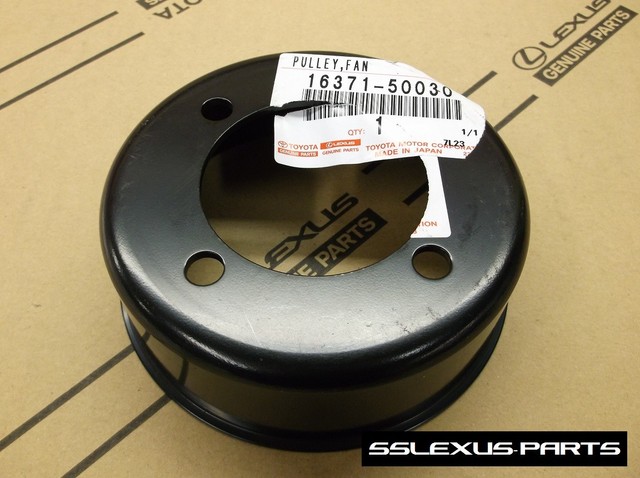 16371-50030 Toyota Pulley Fan 1637150030 Genuine OEM Part for sale ...