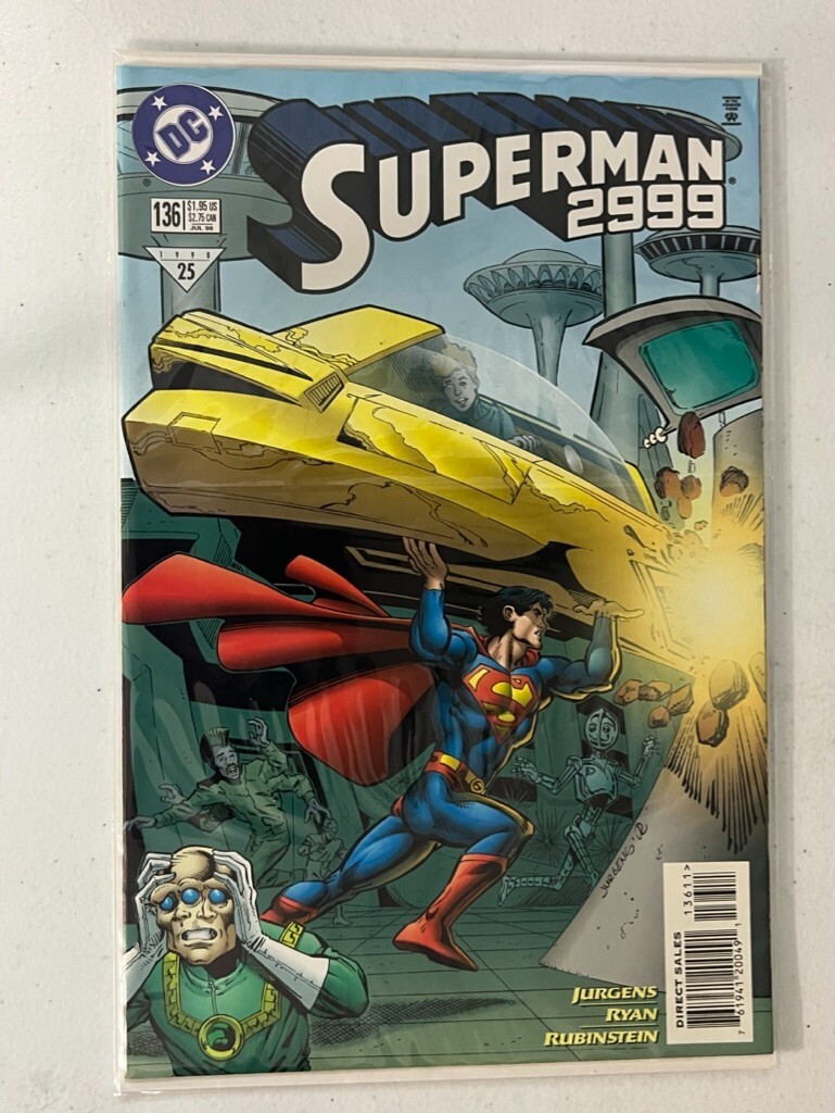 SUPERMAN 2999 #136 JUN 1998 DC Comics | Combined Shipping B&B | eBay