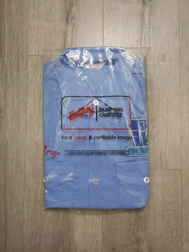 Vintage Unitog Chain Stitch Gas Station Uniform Short Sleeve Shirt Mens ...