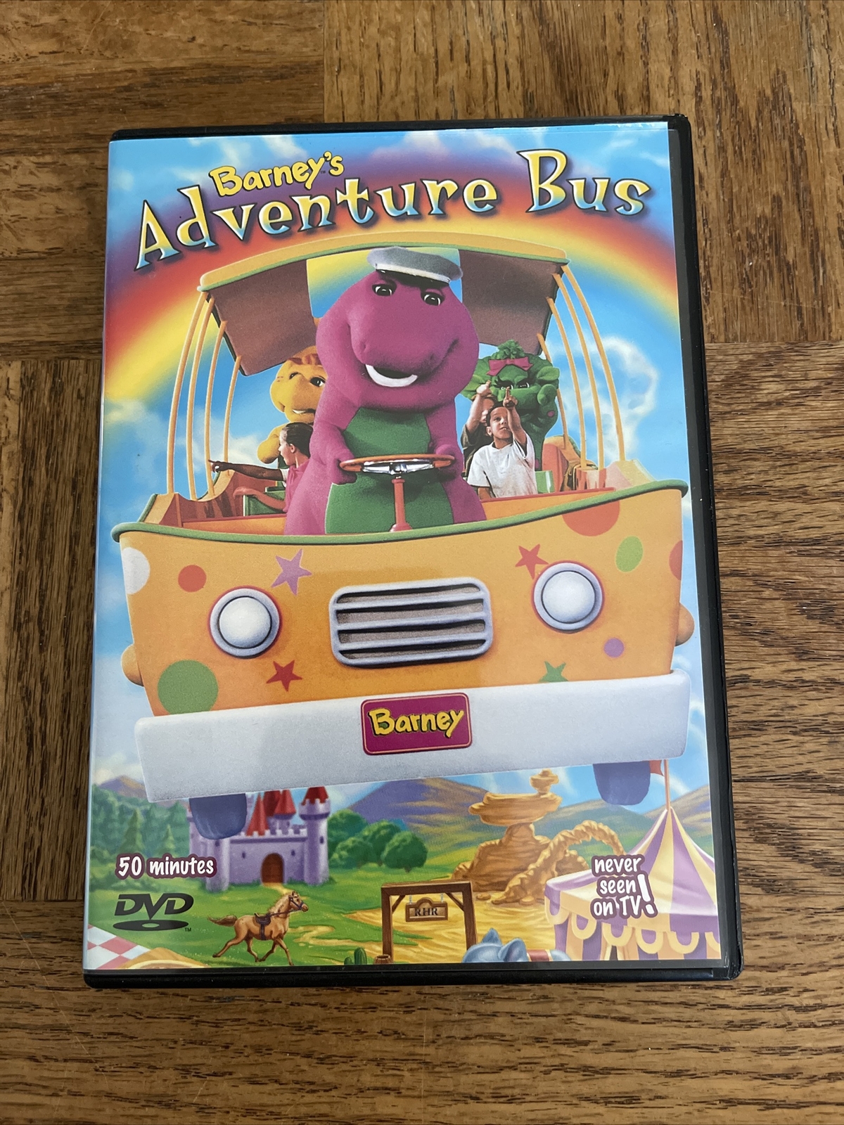 Barney Adventure Bus DVD Black Case 45986028198| eBay