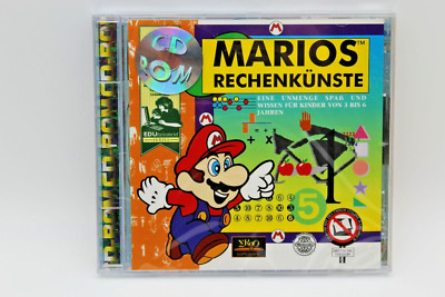 Marios (Super Mario) Rechenkünste von Nintendo - Lern CD - Sammlerstück ...